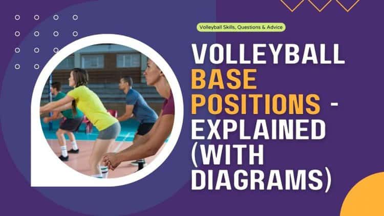 Volleyball Base Positions - Explained (With Diagrams)